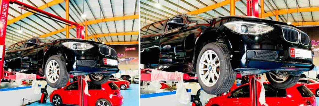BMW E 116 Oil Leakage Repair in Dubai and Abu Dhabi